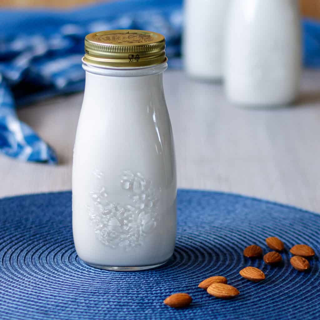 Vitamix Almond Milk Recipe - Poppys Wild Kitchen