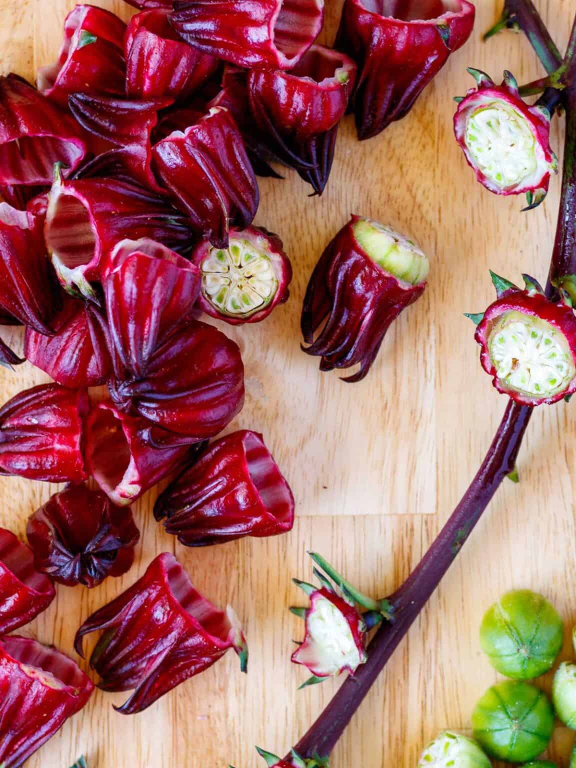Florida Cranberry Sauce With Roselle - Poppys Wild Kitchen