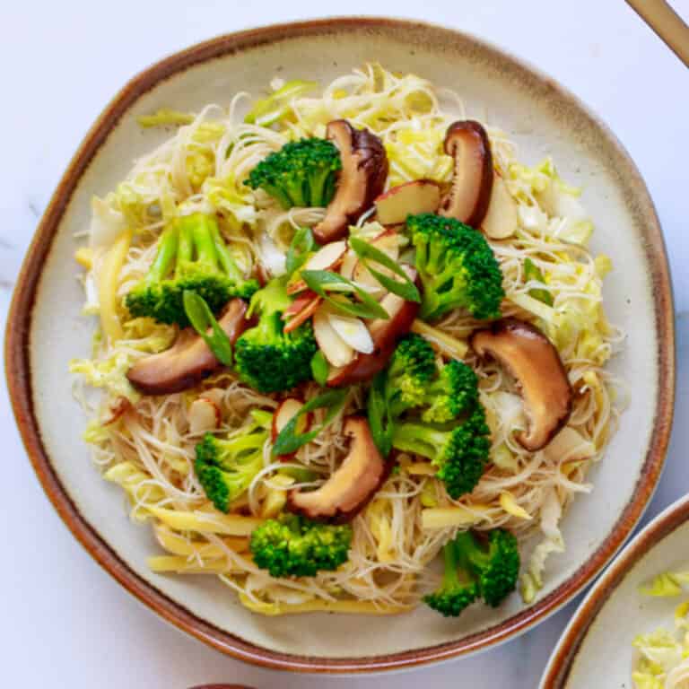 Cold Vegetable Mei Fun Noodles - Vegan - Poppys Wild Kitchen